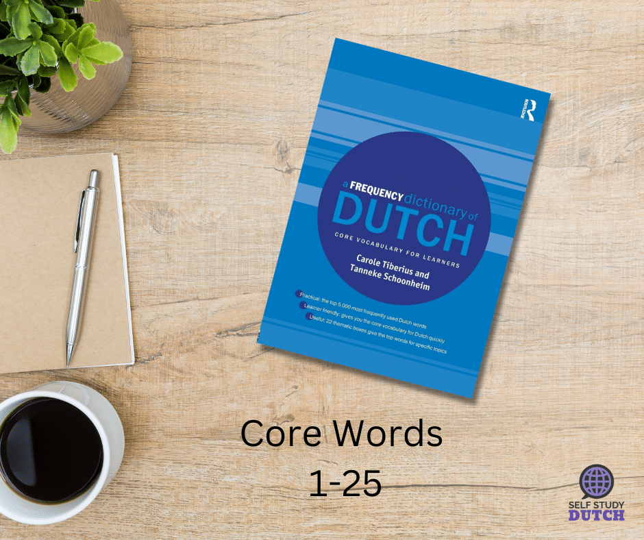 Exploring Dutch Vocabulary Frequency Dictionary - Self Study Dutch